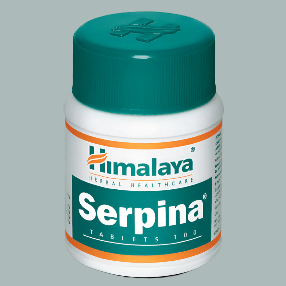 Himalaya Herbals Serpina Tablets – 100-Count Bottle – Inshopcart